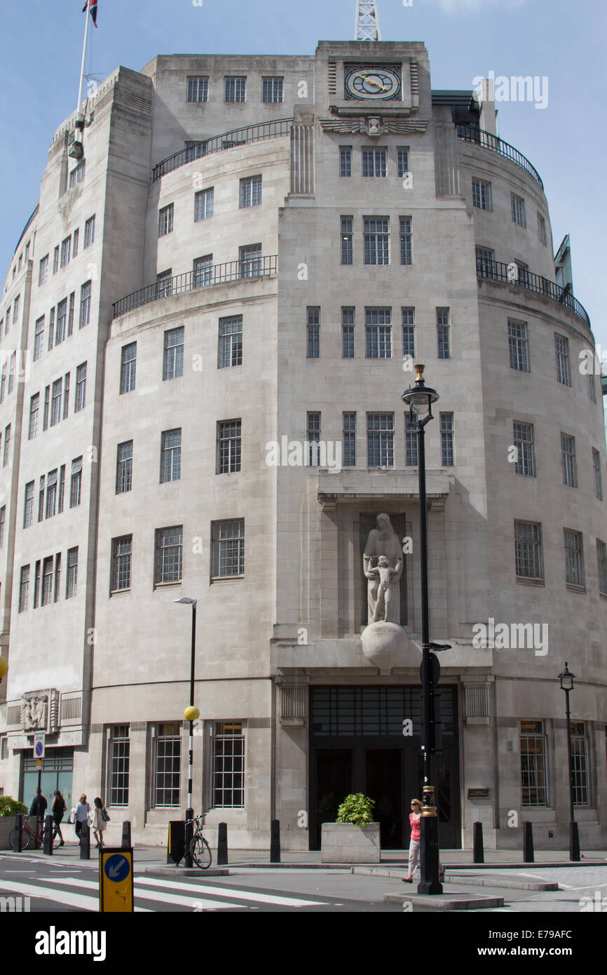Broadcasting House is the headquarters of the BBC, in Portland Place ...