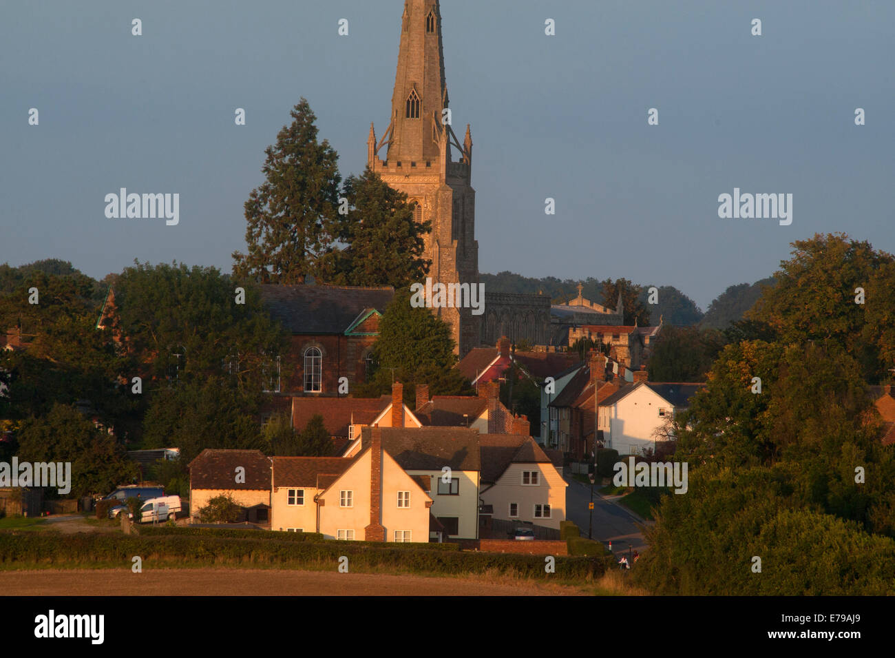 Thaxted Church, Thaxted, Essex,England. September 2014 St. John the ...
