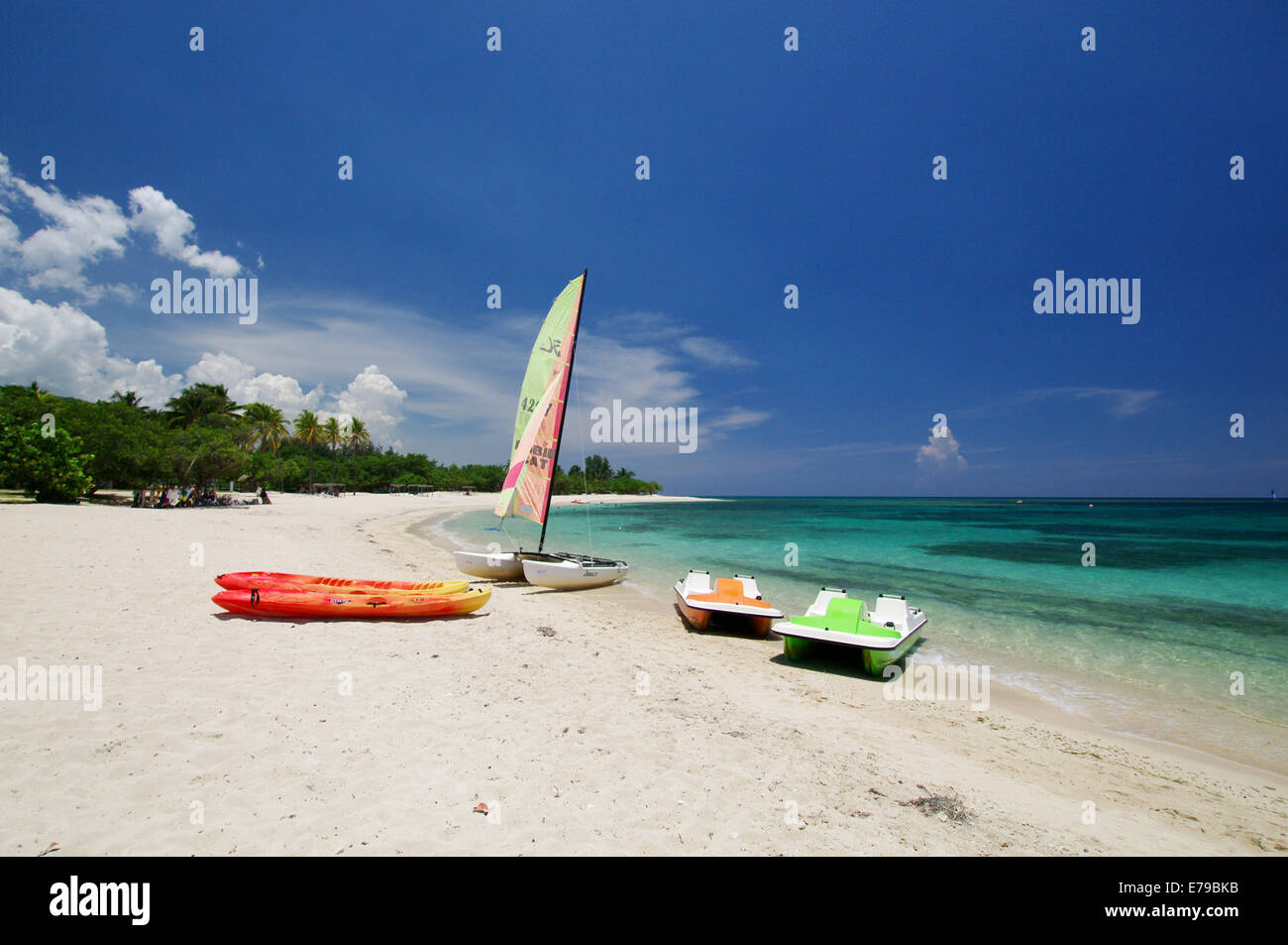 Beach in Playa Jibacoa, Cuba Stock Photo - Alamy