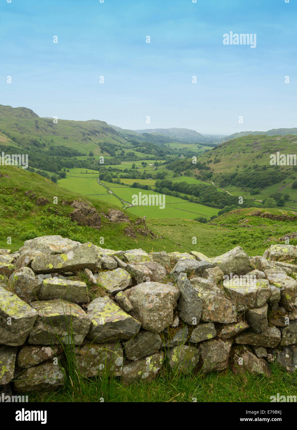 Hardknott roman fort archeological site hi-res stock photography and ...
