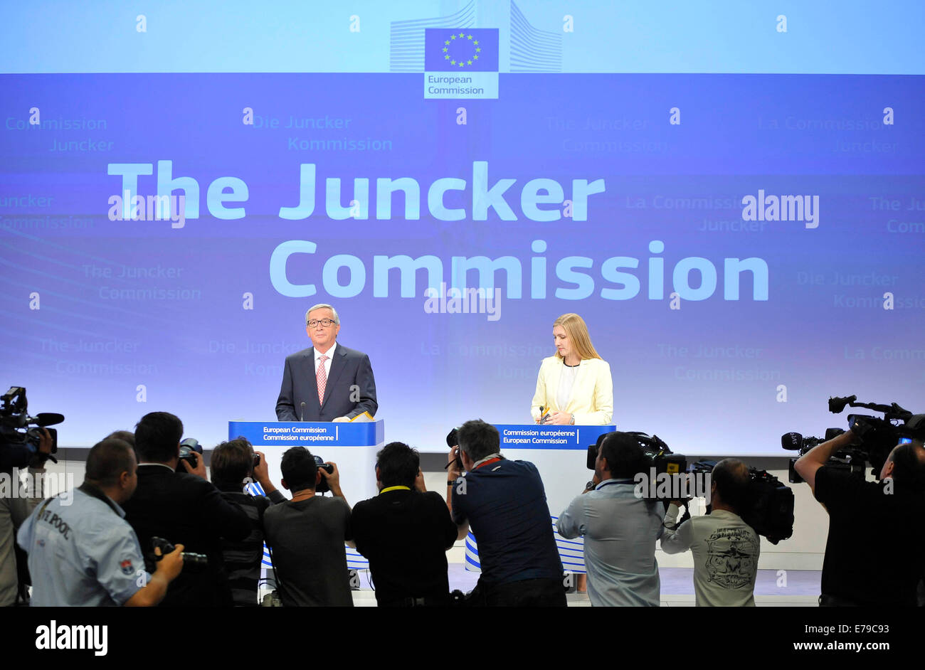 Brussels, Belgium. 10th Sep, 2014. Newly-elected European Commission ...