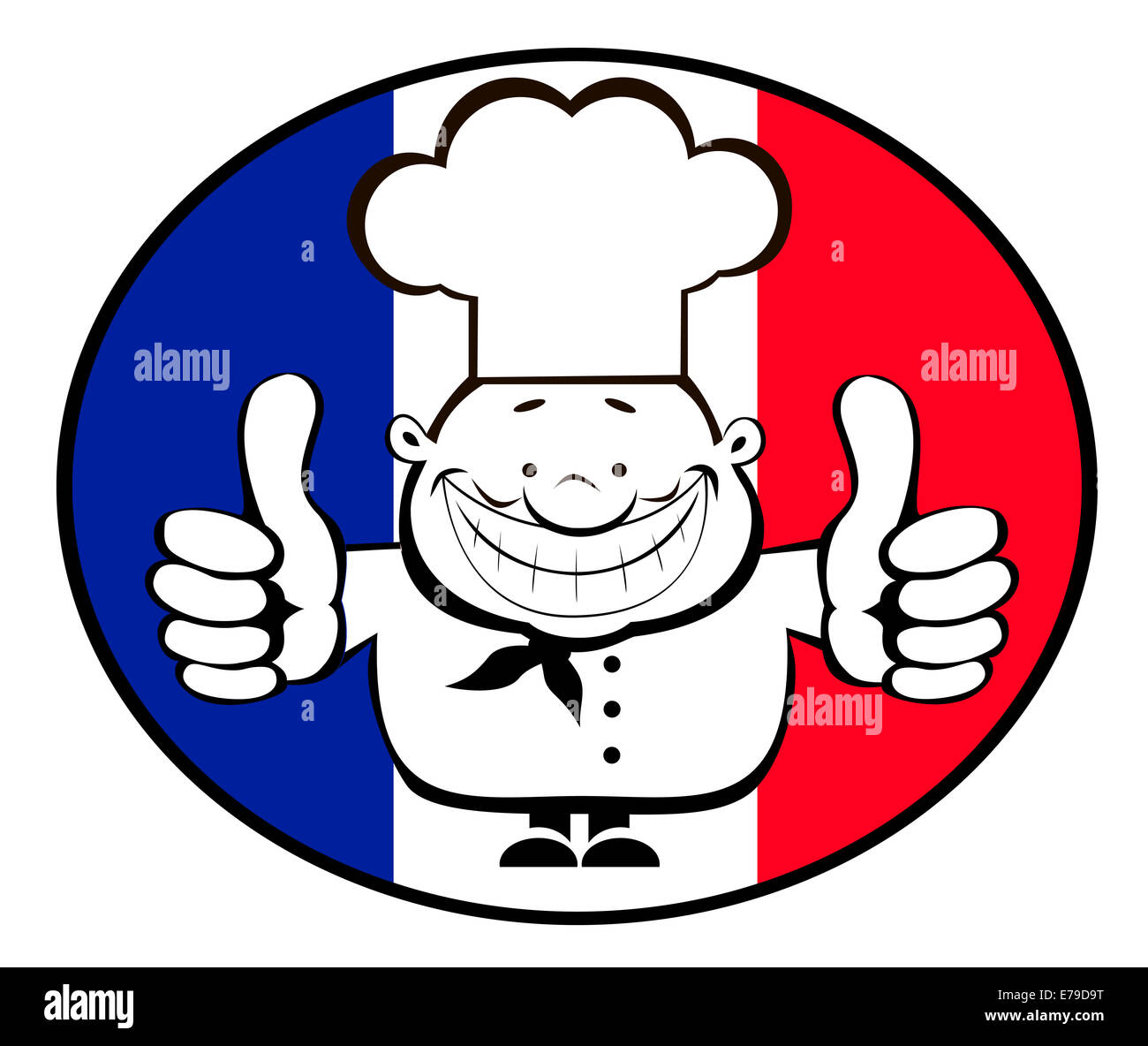 Cafe chef emblem hi-res stock photography and images - Alamy