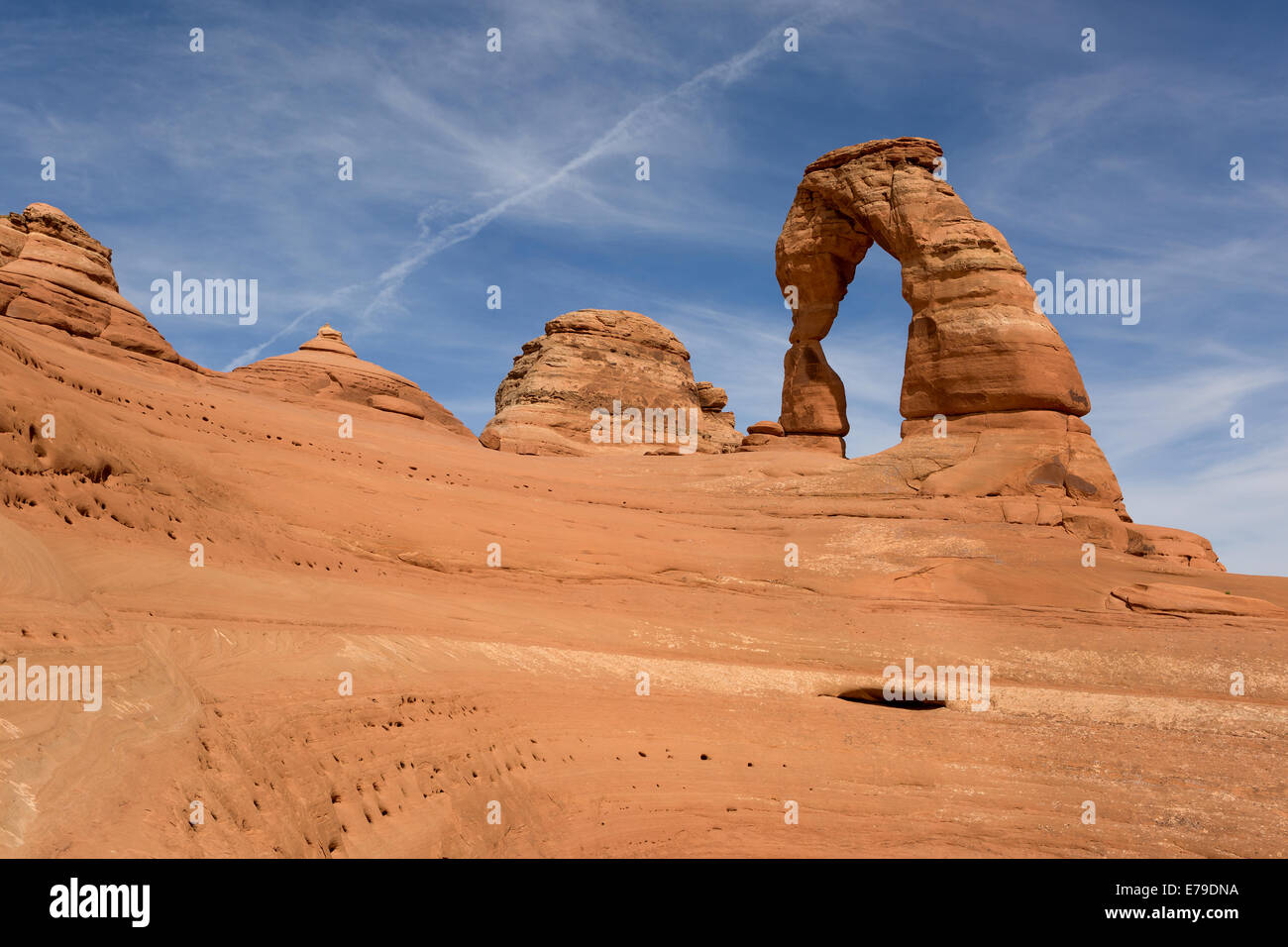 Delicate Arch in Arches National Park Utah Stock Photo - Alamy