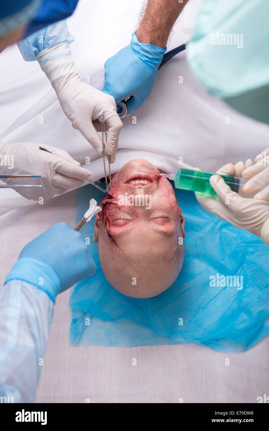 Hard work of doctors Stock Photo - Alamy