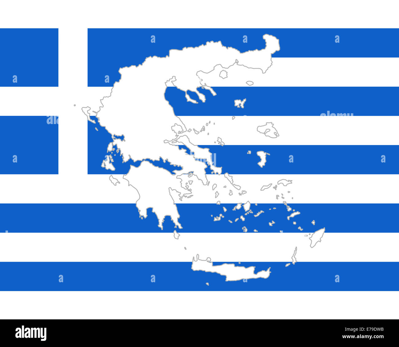 Greece Map High Resolution Stock Photography and Images - Alamy