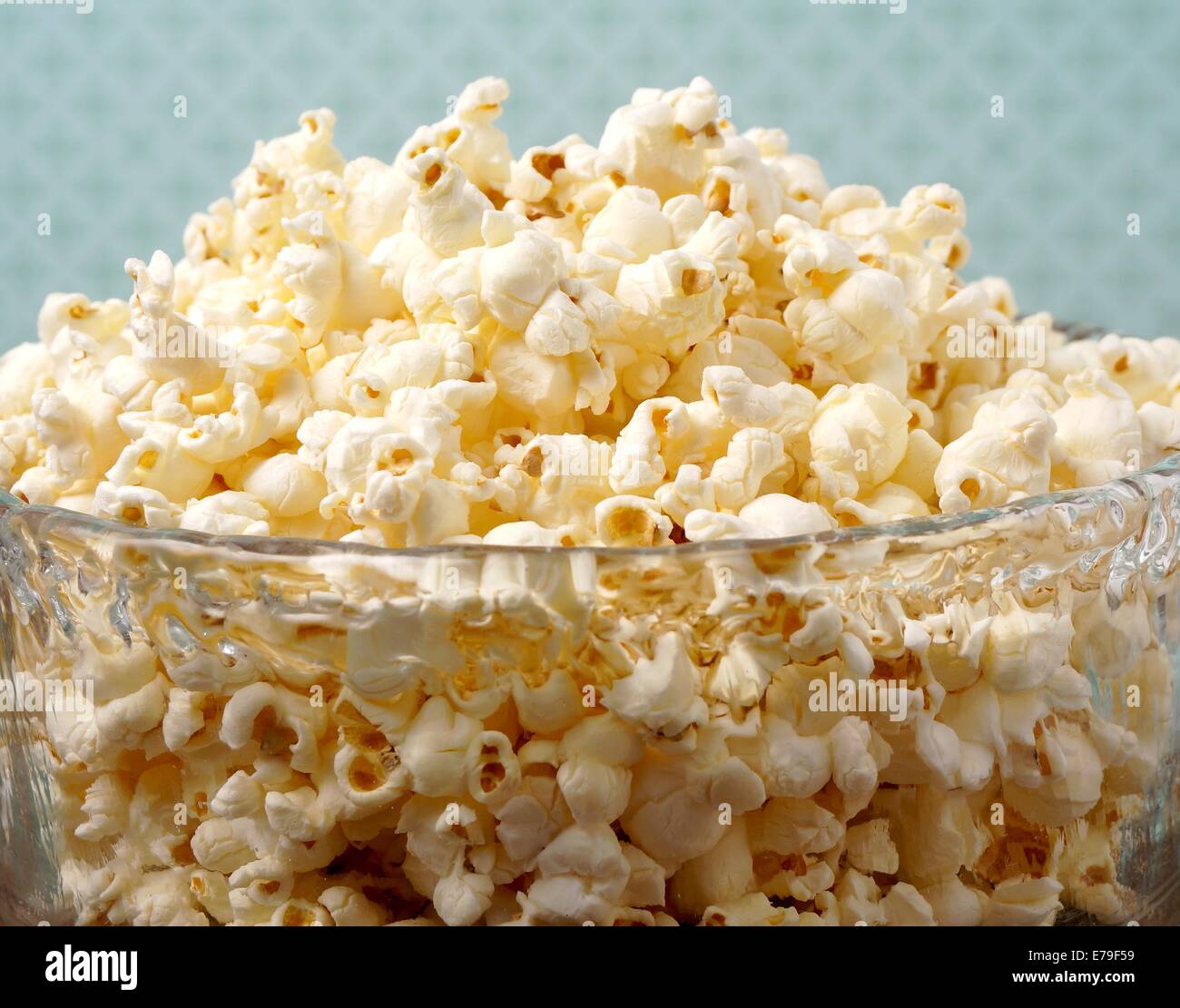 Popcorn, unhealthy salty snack made from corn Stock Photo - Alamy