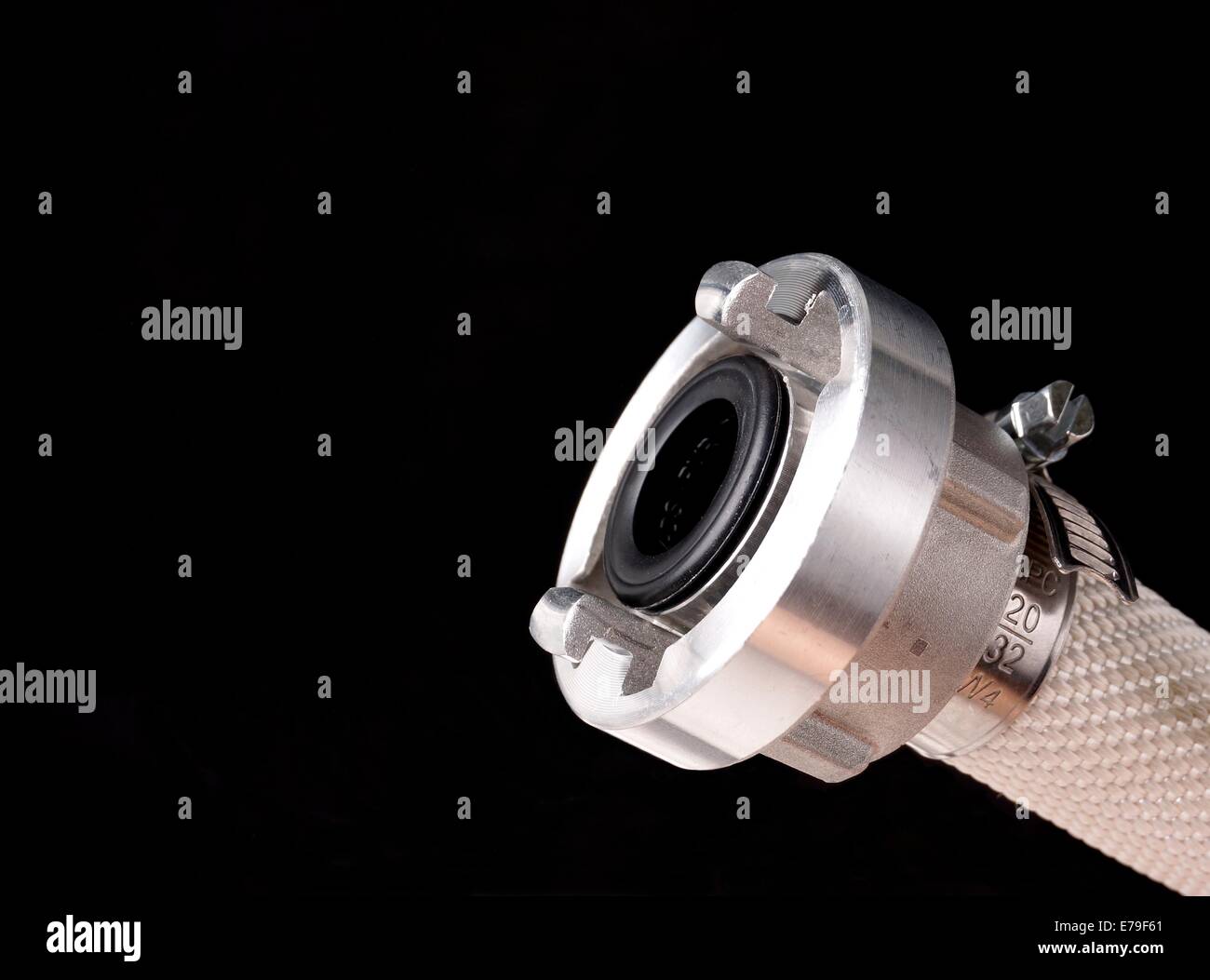 Fire hose coupling hi-res stock photography and images - Alamy