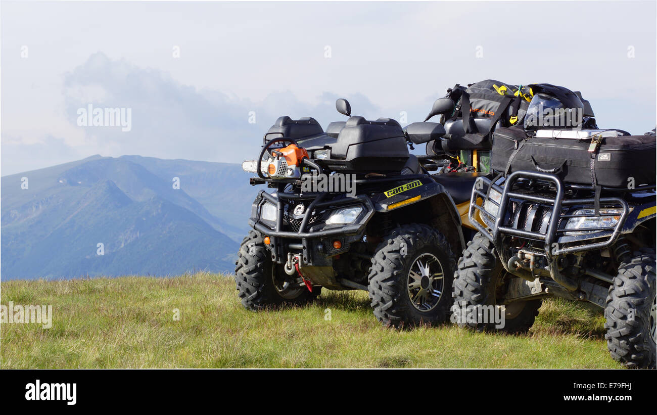 Rally adventure trail bike hi-res stock photography and images - Alamy