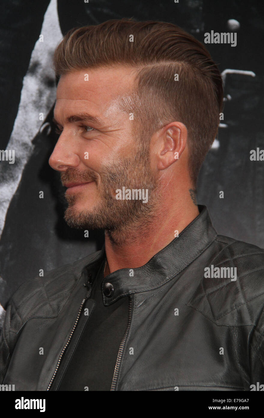 David beckham headshot 2014 hi-res stock photography and images - Alamy