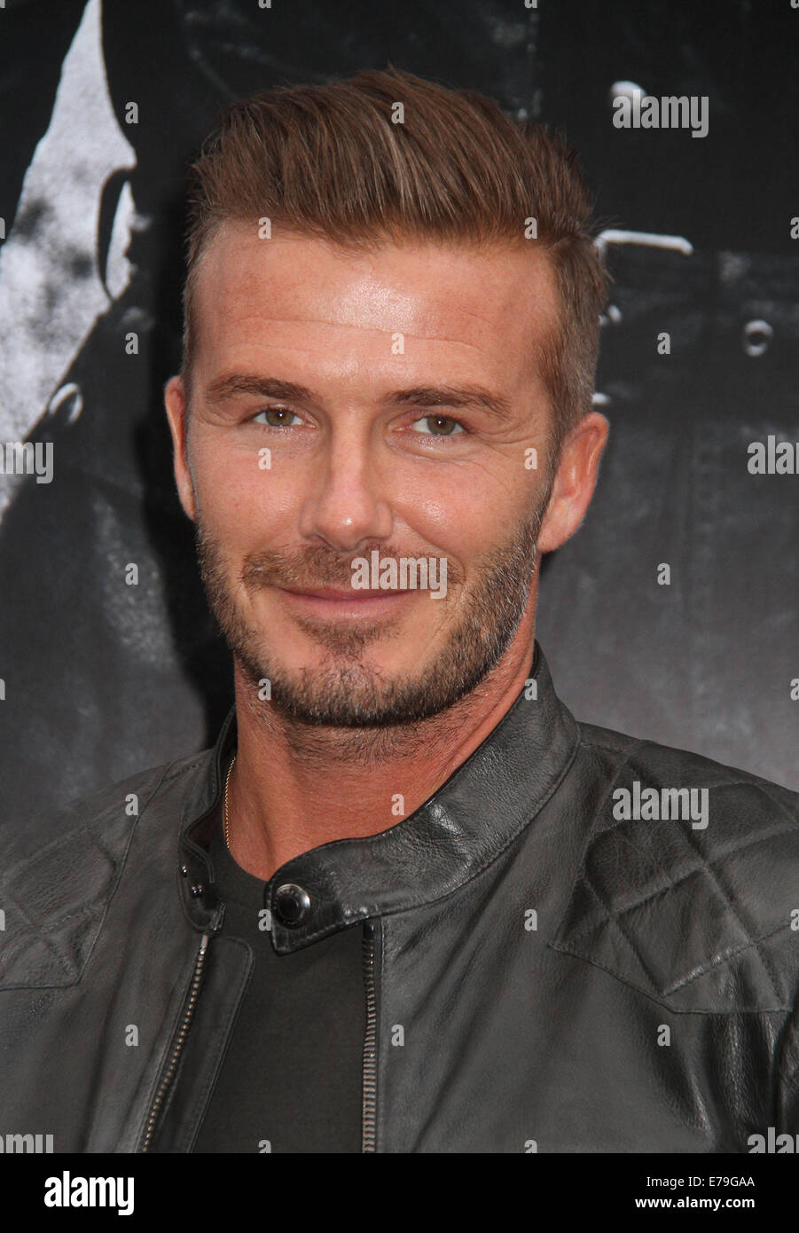 David beckham headshot 2014 hi-res stock photography and images - Alamy