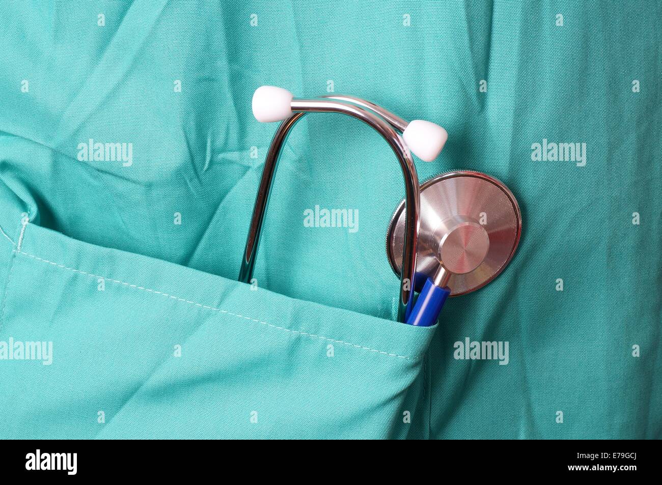 Doctor or Surgeon with stethoscope in pocket Stock Photo - Alamy