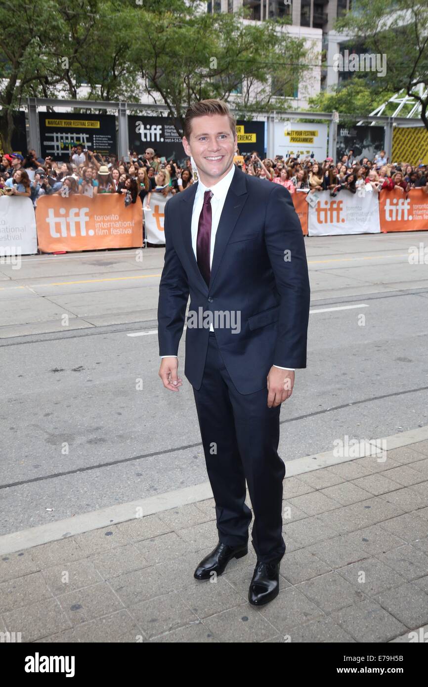 Toronto, Canada. 09th Sep, 2014. Actor Allen Leech attends the premiere ...