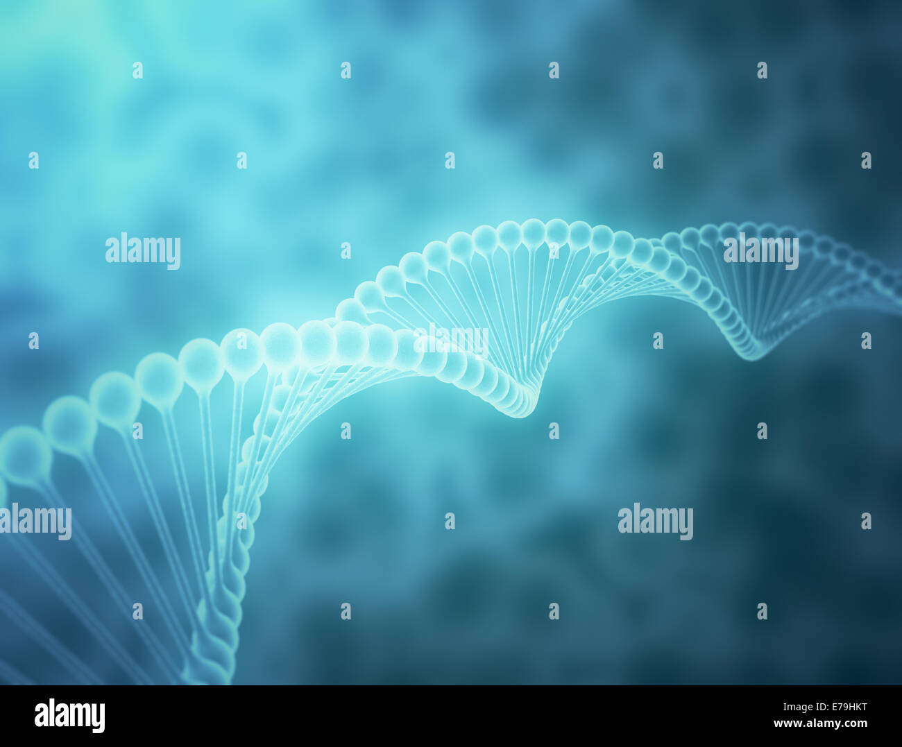 DNA high resolution detailed 3d image Stock Photo - Alamy