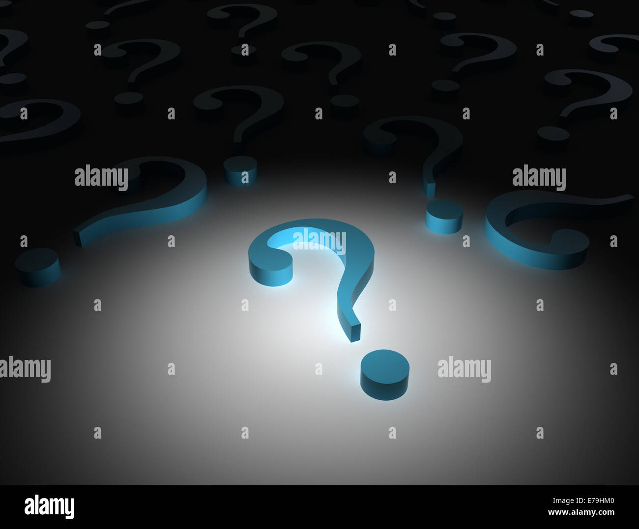 Light question mark hi-res stock photography and images - Alamy