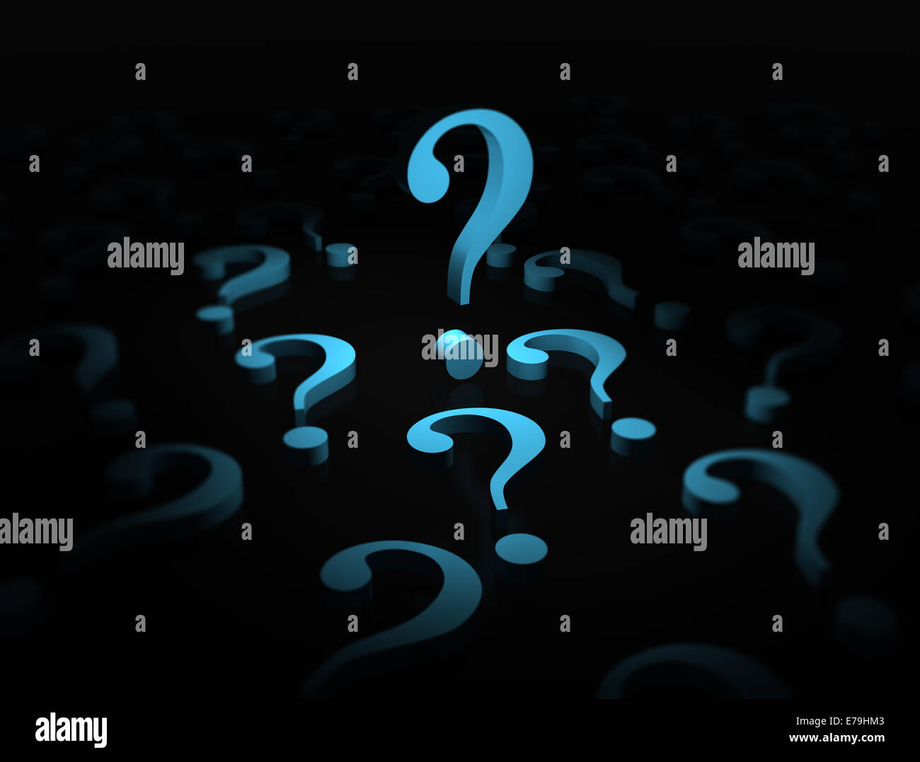 Question mark blue hi-res stock photography and images - Alamy