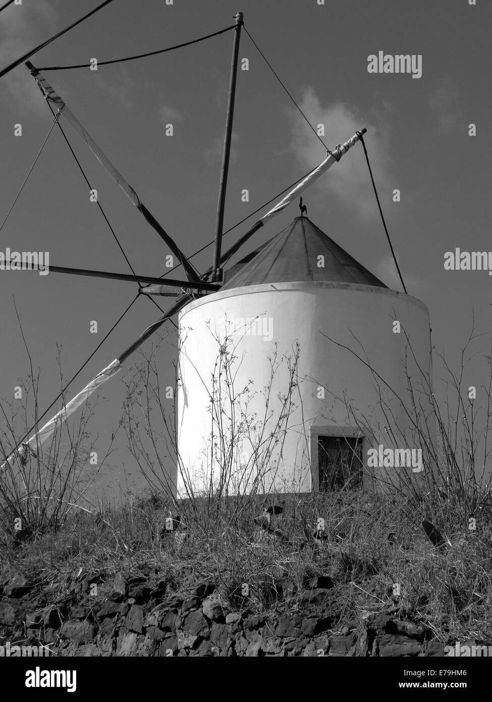 A Refurbished Vintage Windmill, Portugal One of the many vintage ...