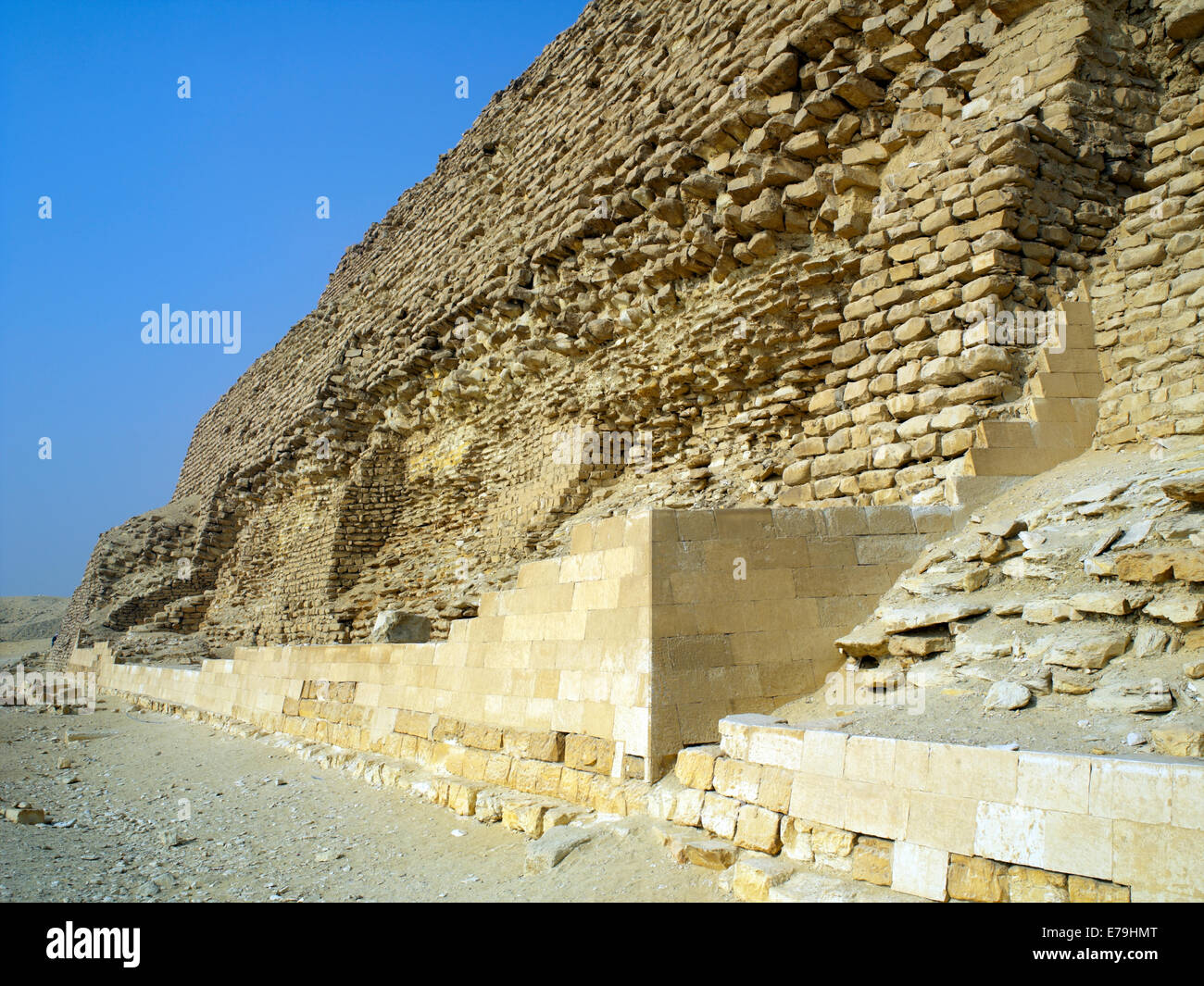 Zoser's Step Pyramid at Saqqara Stock Photo - Alamy