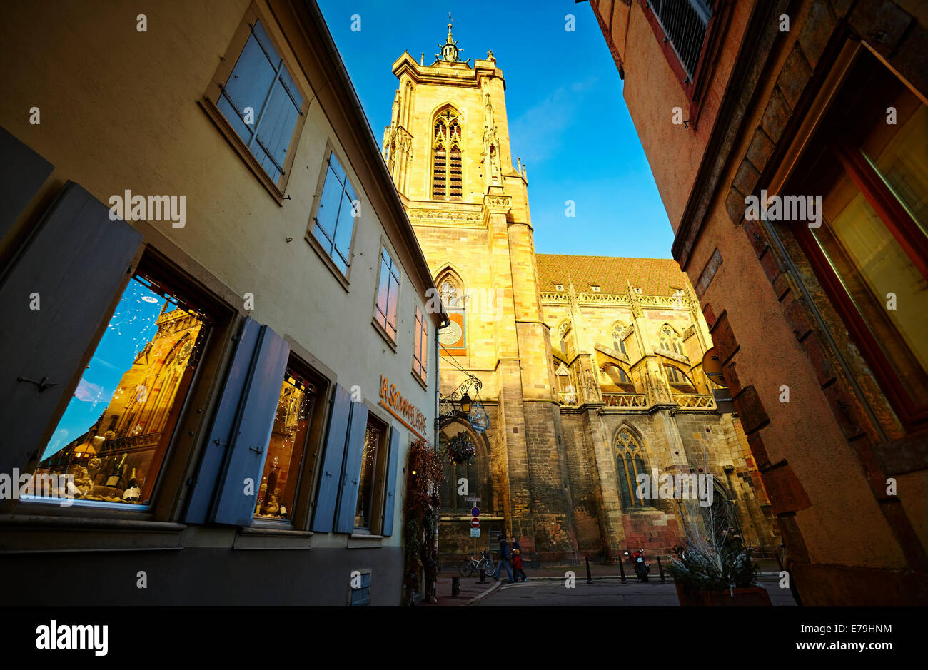 Saint Martin's collegiate church, Colmar, Haut-rhin, Alsace, France ...