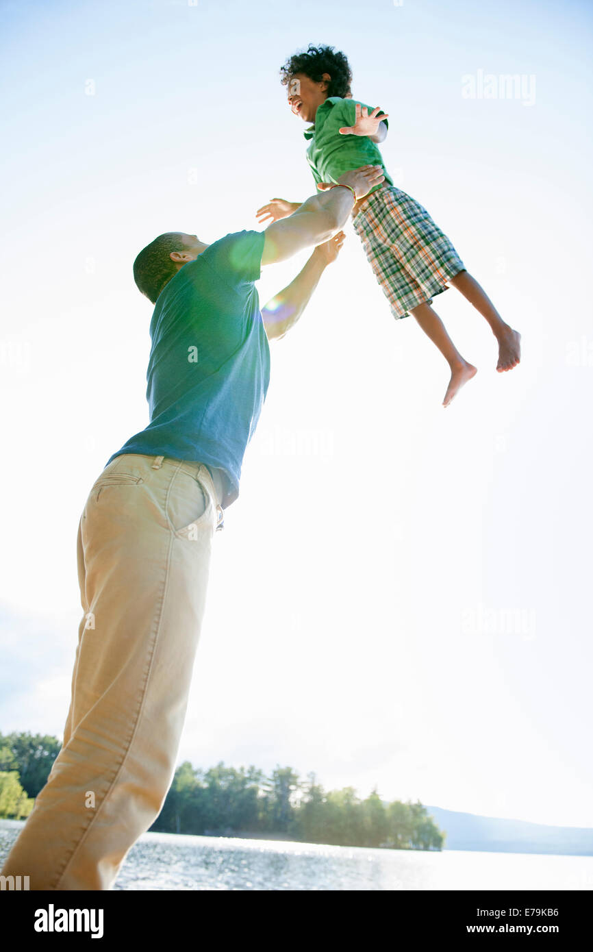 Boys in shorts hi-res stock photography and images - Alamy