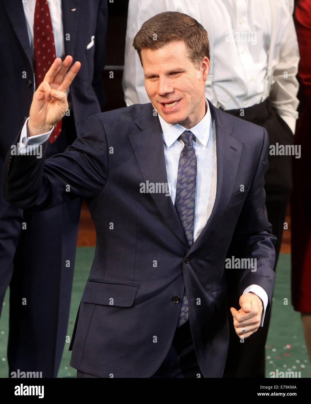 Opening Night of Broadway's "All The Way" starring Bryan Cranston at ...
