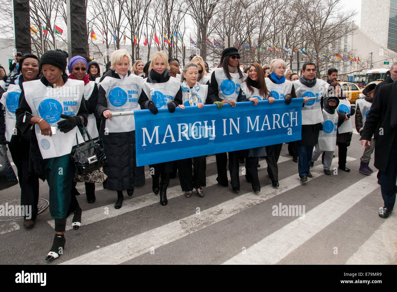UN Women for Peace's 'March in March' rally to end violence against ...