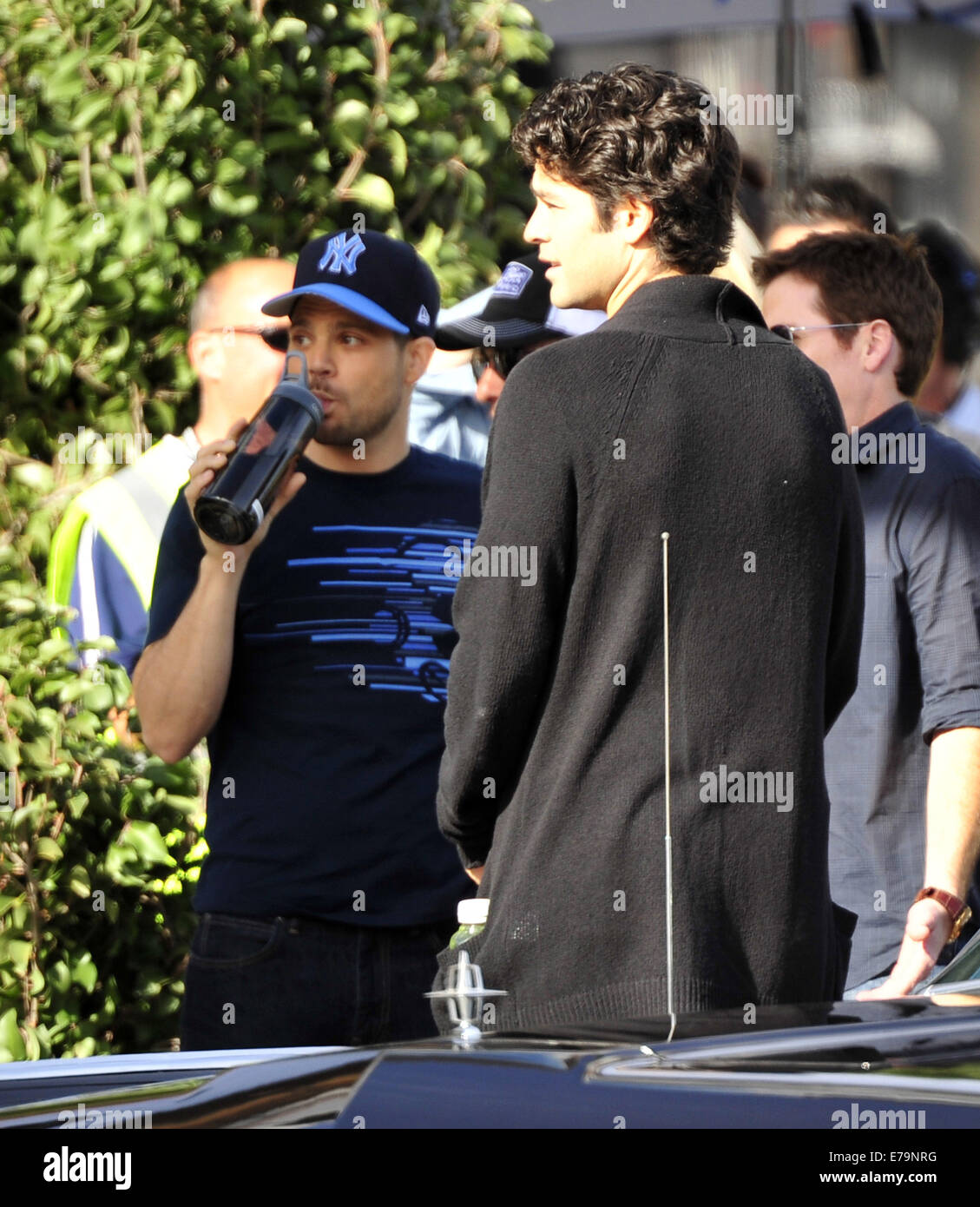 On the set of the 'Entourage' movie Featuring: Atmosphere Where: Los ...