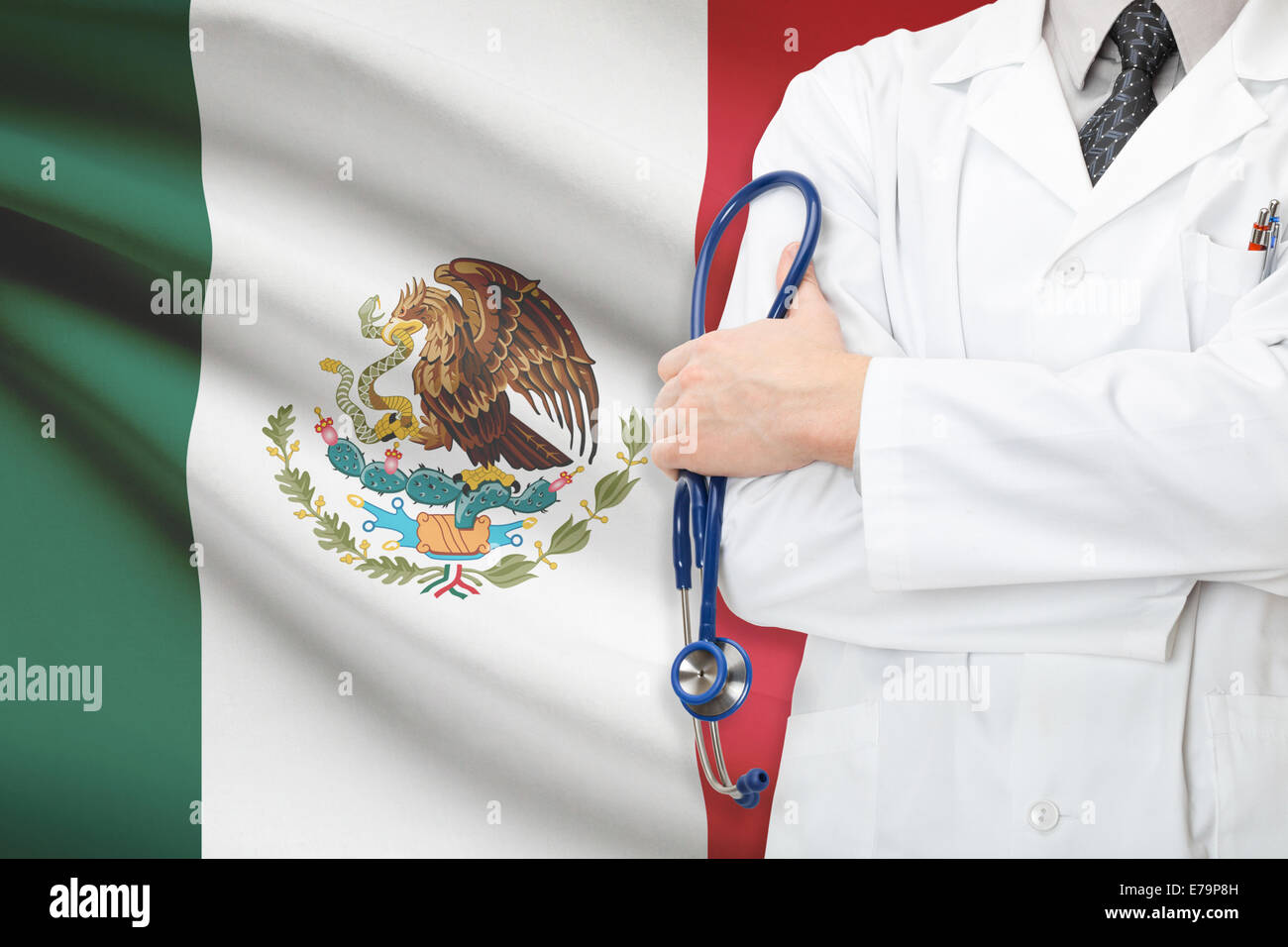 Concept of national healthcare system - Mexico Stock Photo - Alamy
