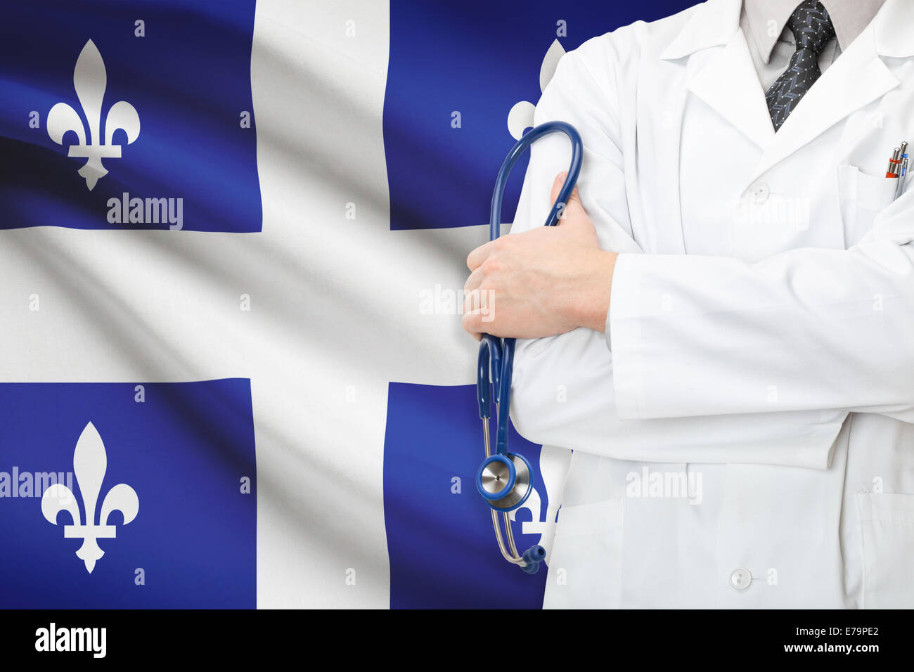 Concept of national healthcare system - Quebec Stock Photo - Alamy