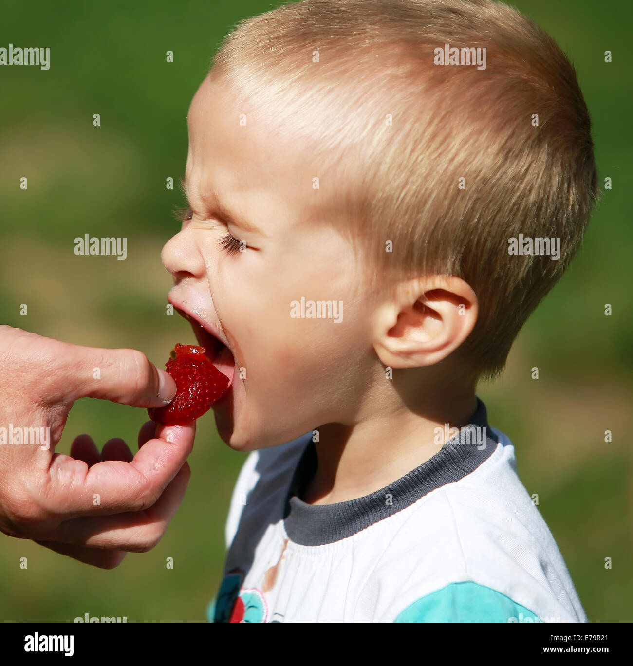 Boy Eating Strawberry Stock Photos & Boy Eating Strawberry Stock Images ...
