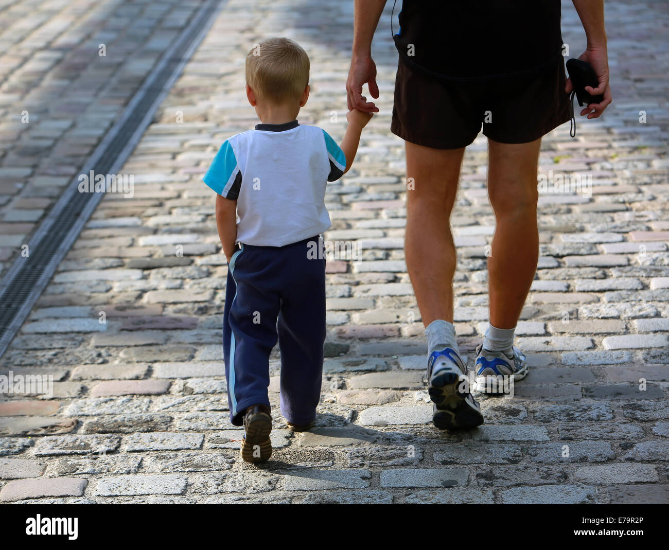Father and son walk hi-res stock photography and images - Alamy