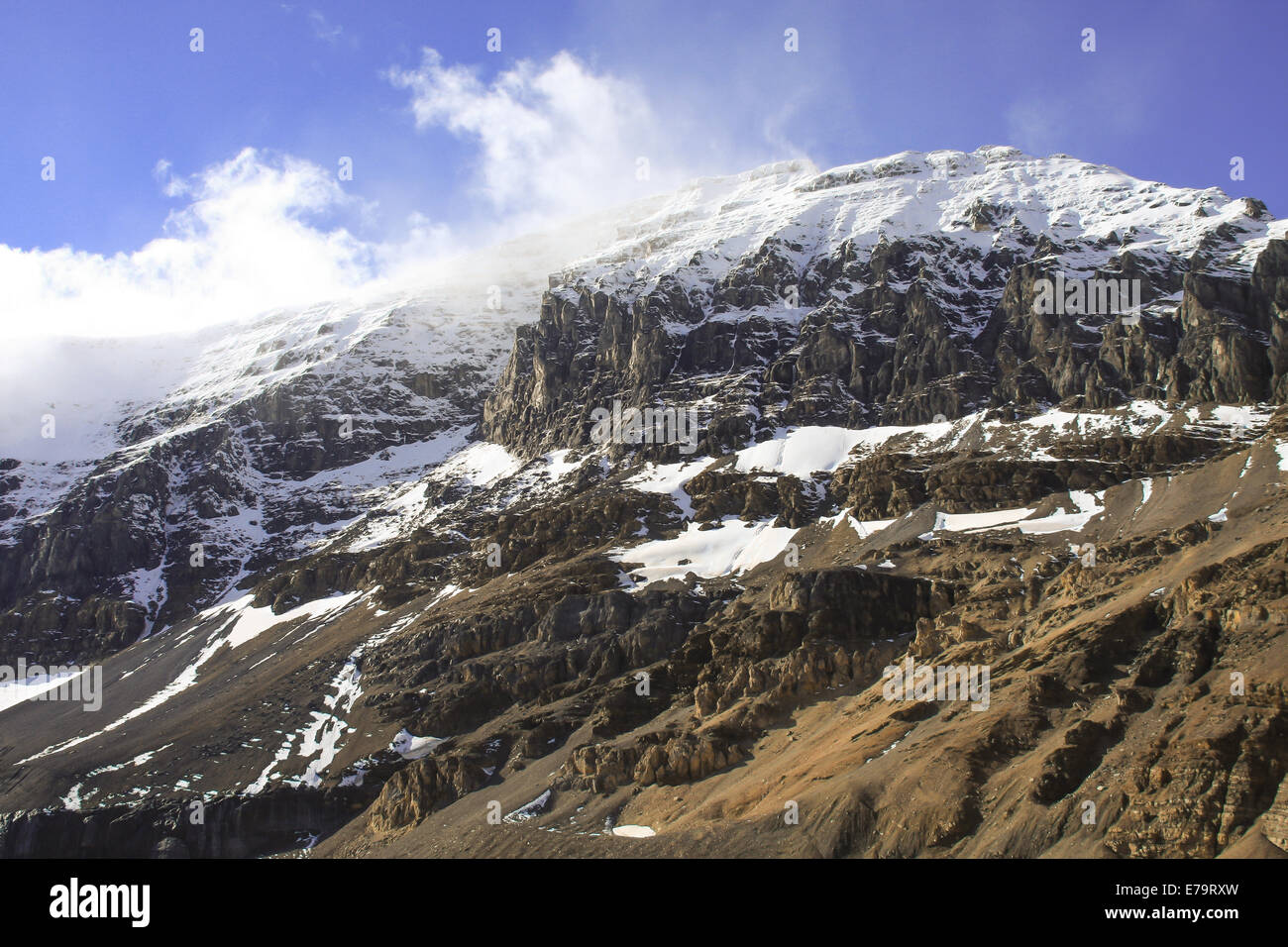 Canadian rockies mountain top hi-res stock photography and images - Alamy
