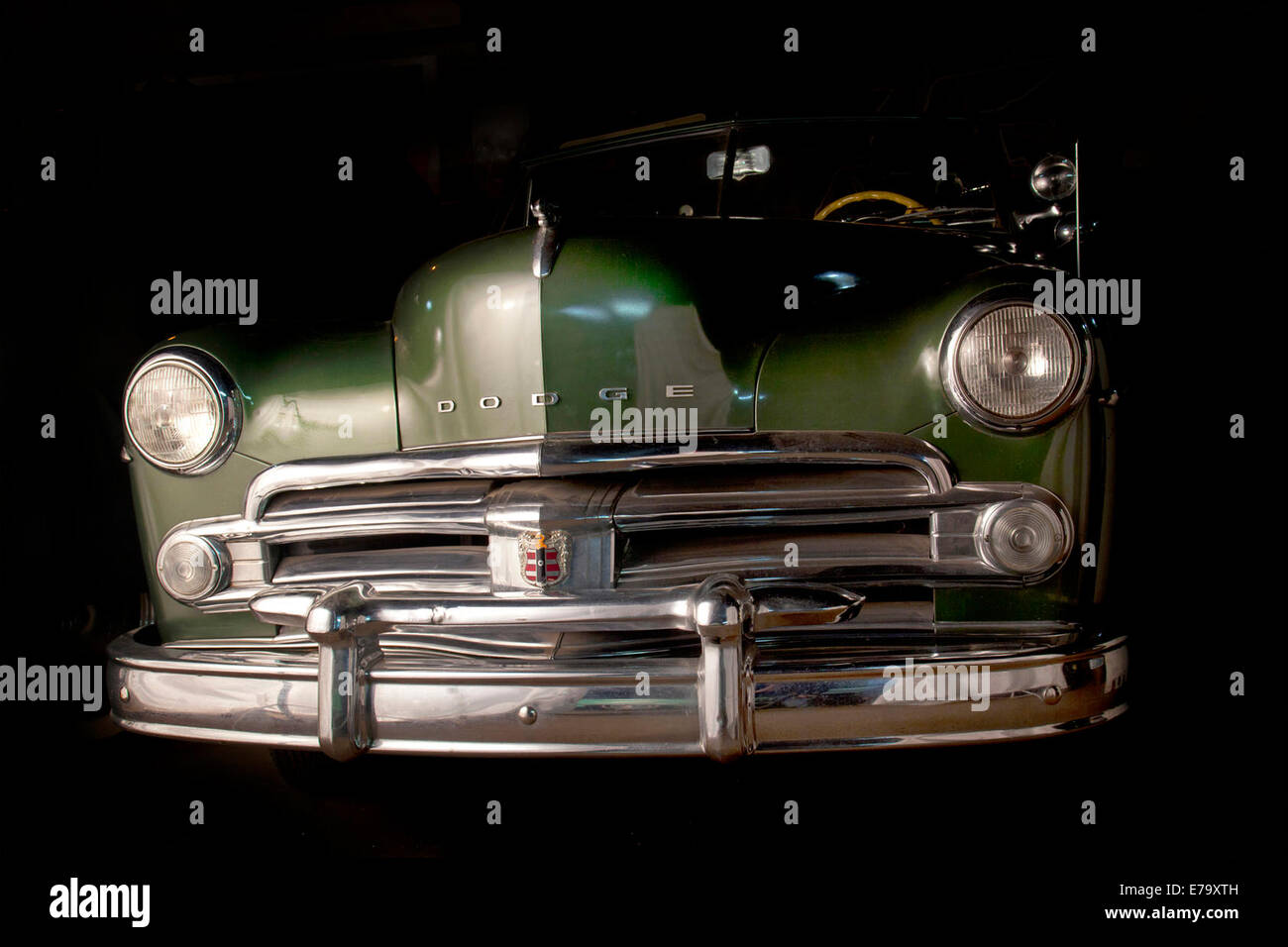 1950 dodge wayfarer convertible car Stock Photo - Alamy