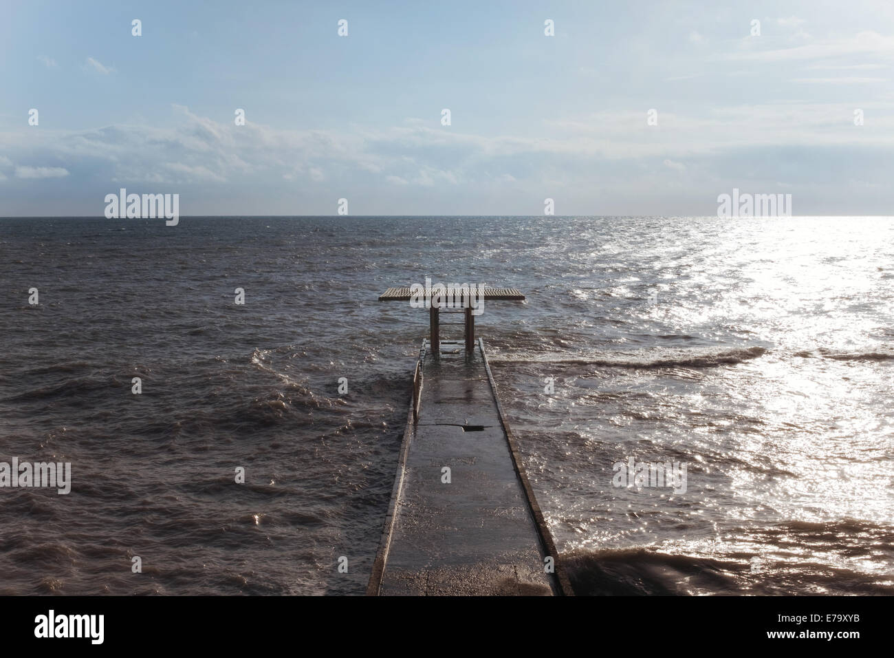 Pier edge hi-res stock photography and images - Alamy