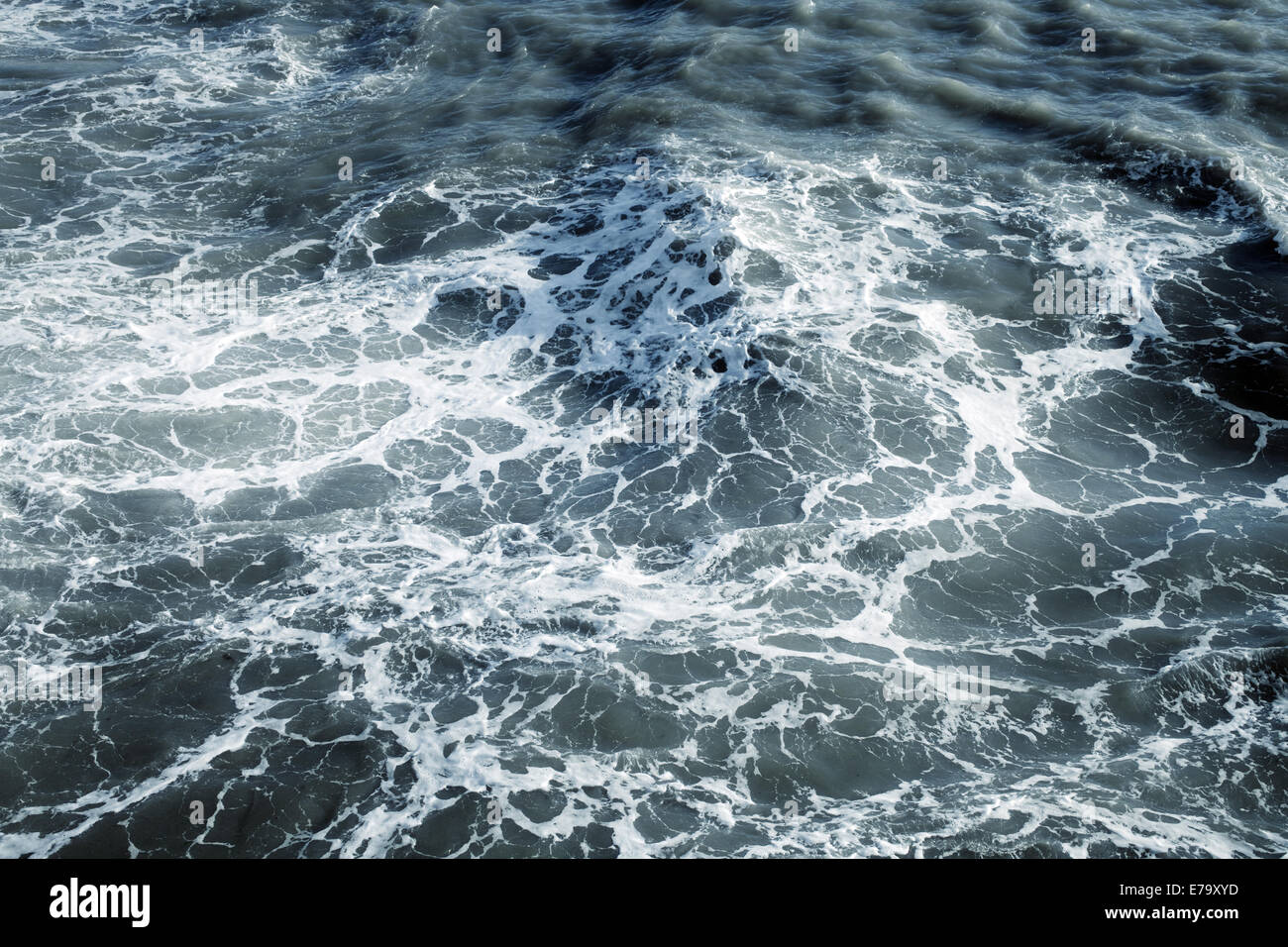 close up detail of flowing water creating pattern and texture Stock ...