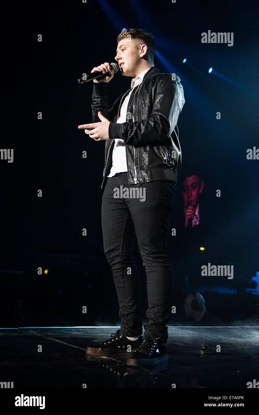Nicholas mcdonald x factor hi-res stock photography and images - Alamy
