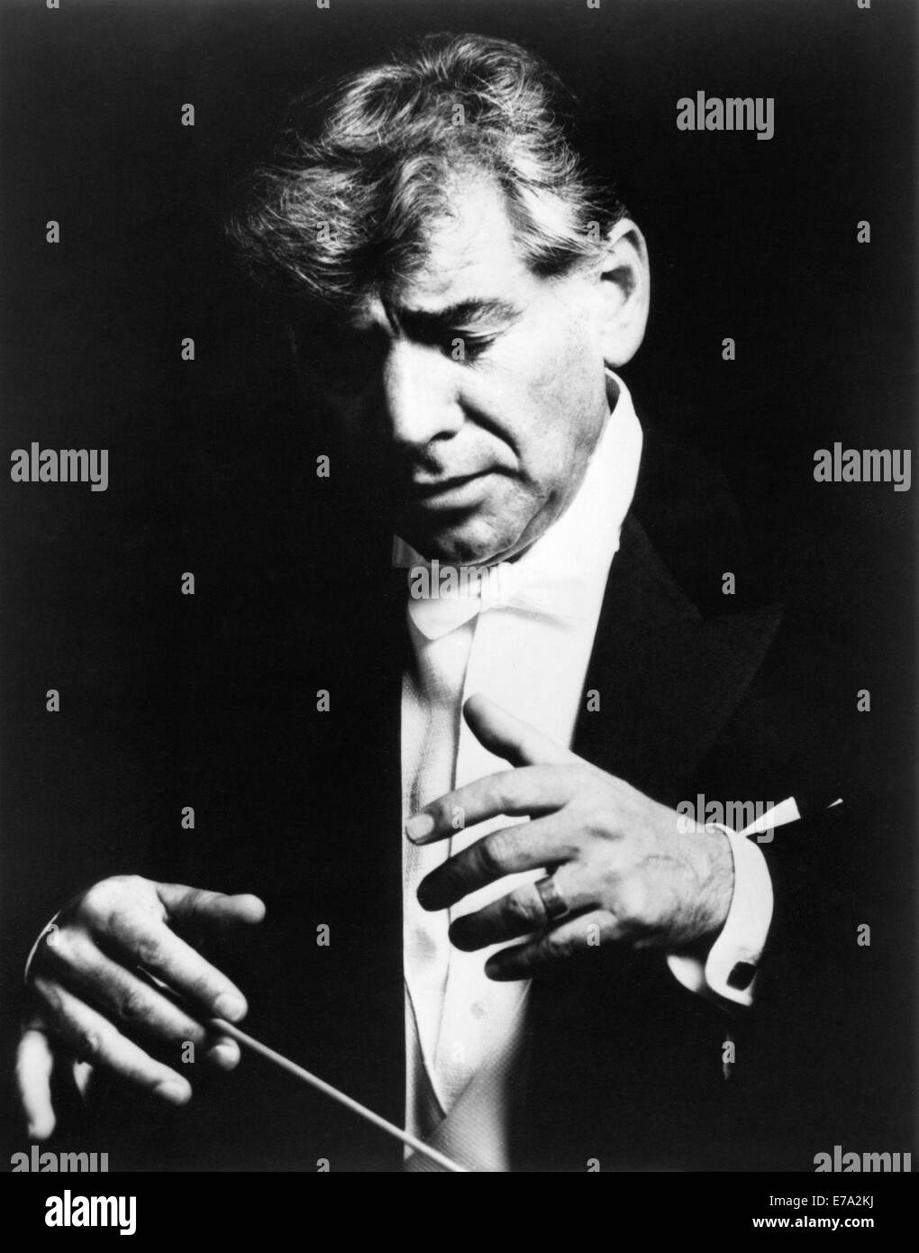 Leonard Bernstein (1918-1990), American Composer and Conductor ...