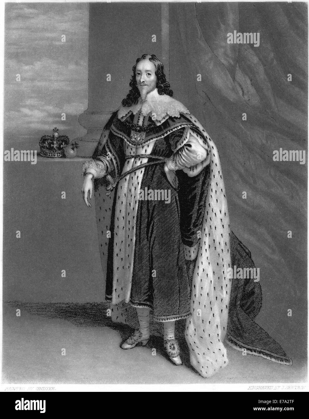 Charles I of England (1600-1649), King of England, Ireland and Scotland ...