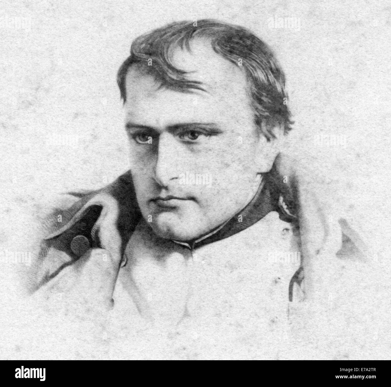 Portrait napoleon bonaparte black white hi-res stock photography and ...
