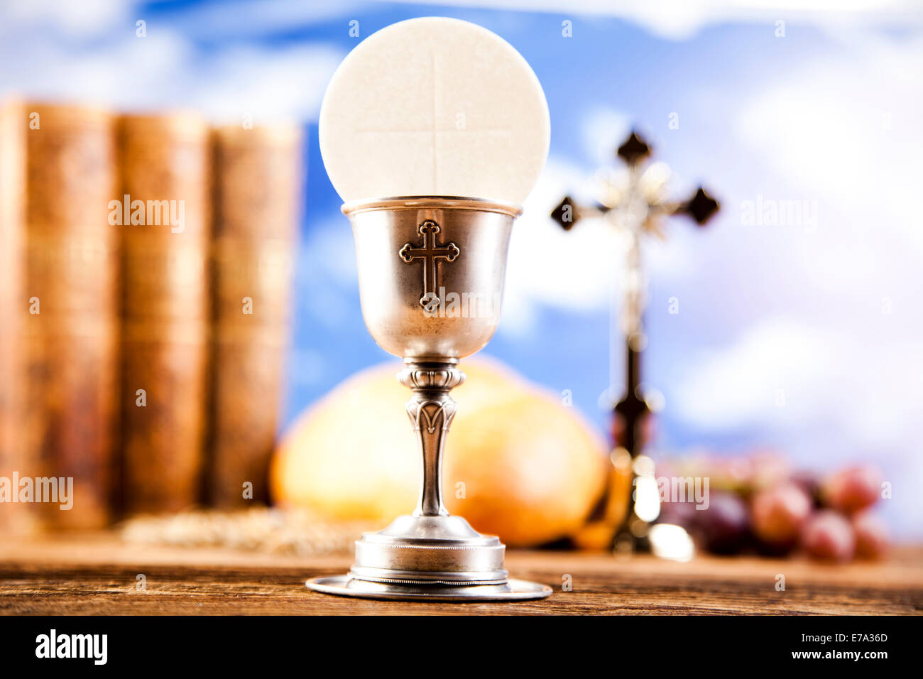 Symbol christianity religion Stock Photo - Alamy