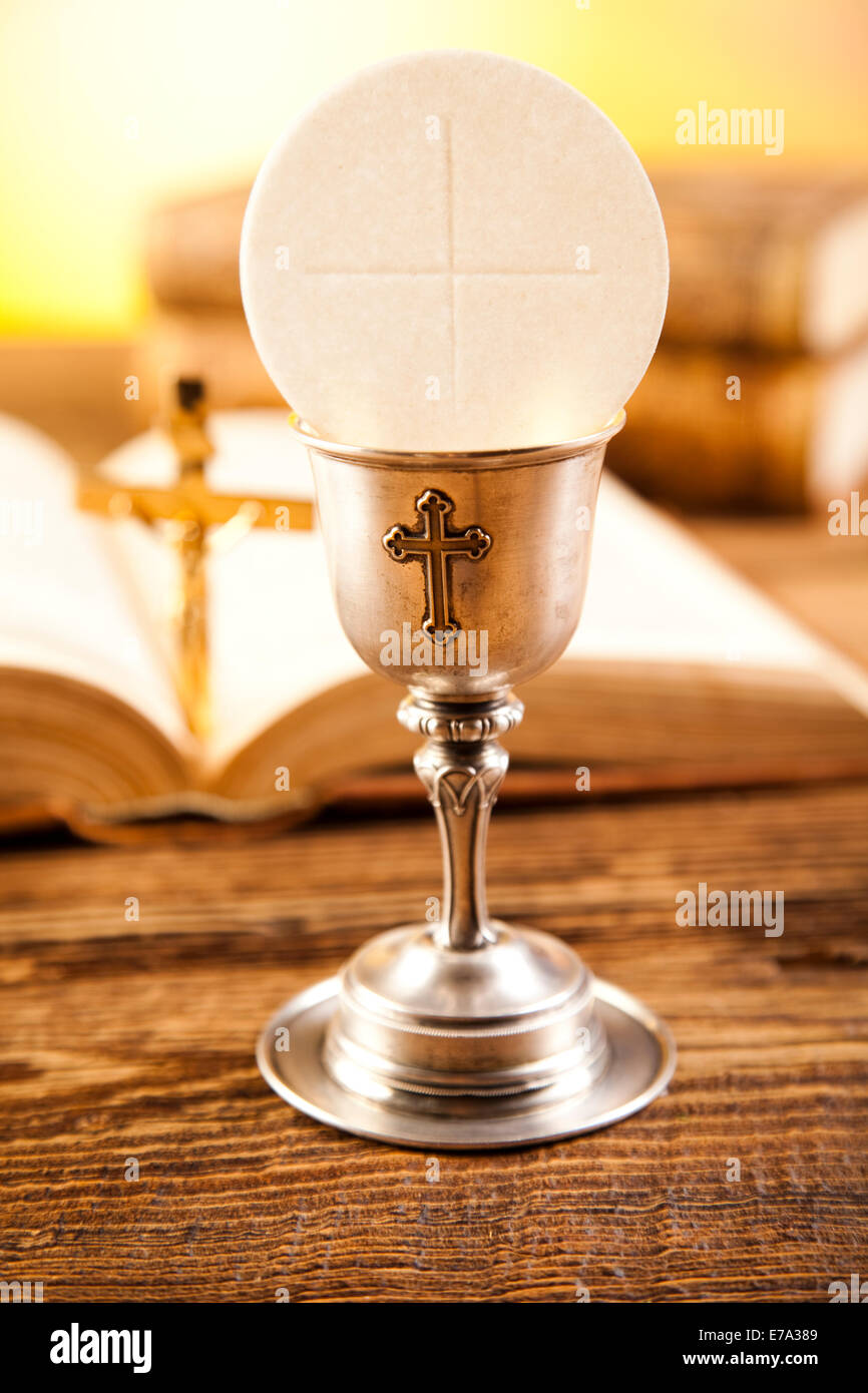 Eucharist, sacrament of communion Stock Photo - Alamy
