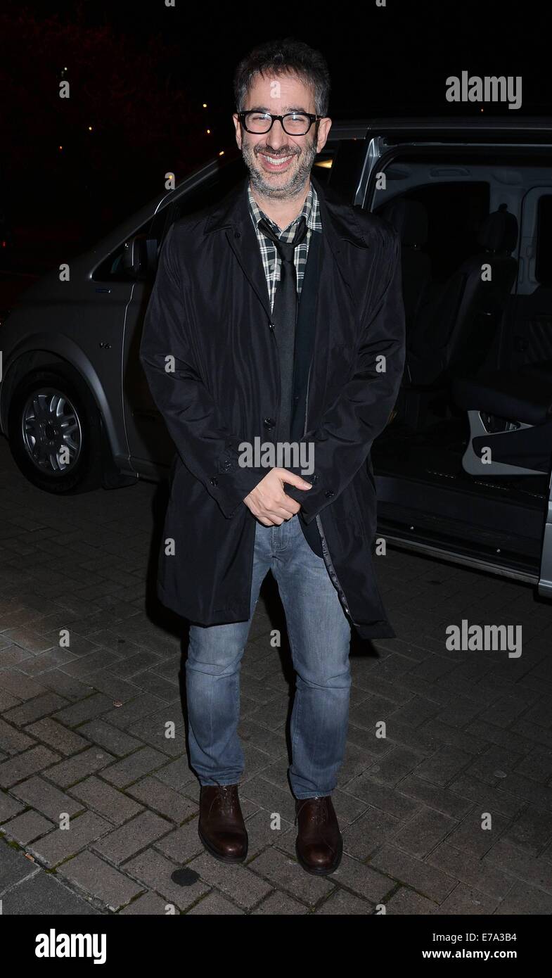 David Baddiel is a guest on The Saturday Night Show, RTE... Featuring ...