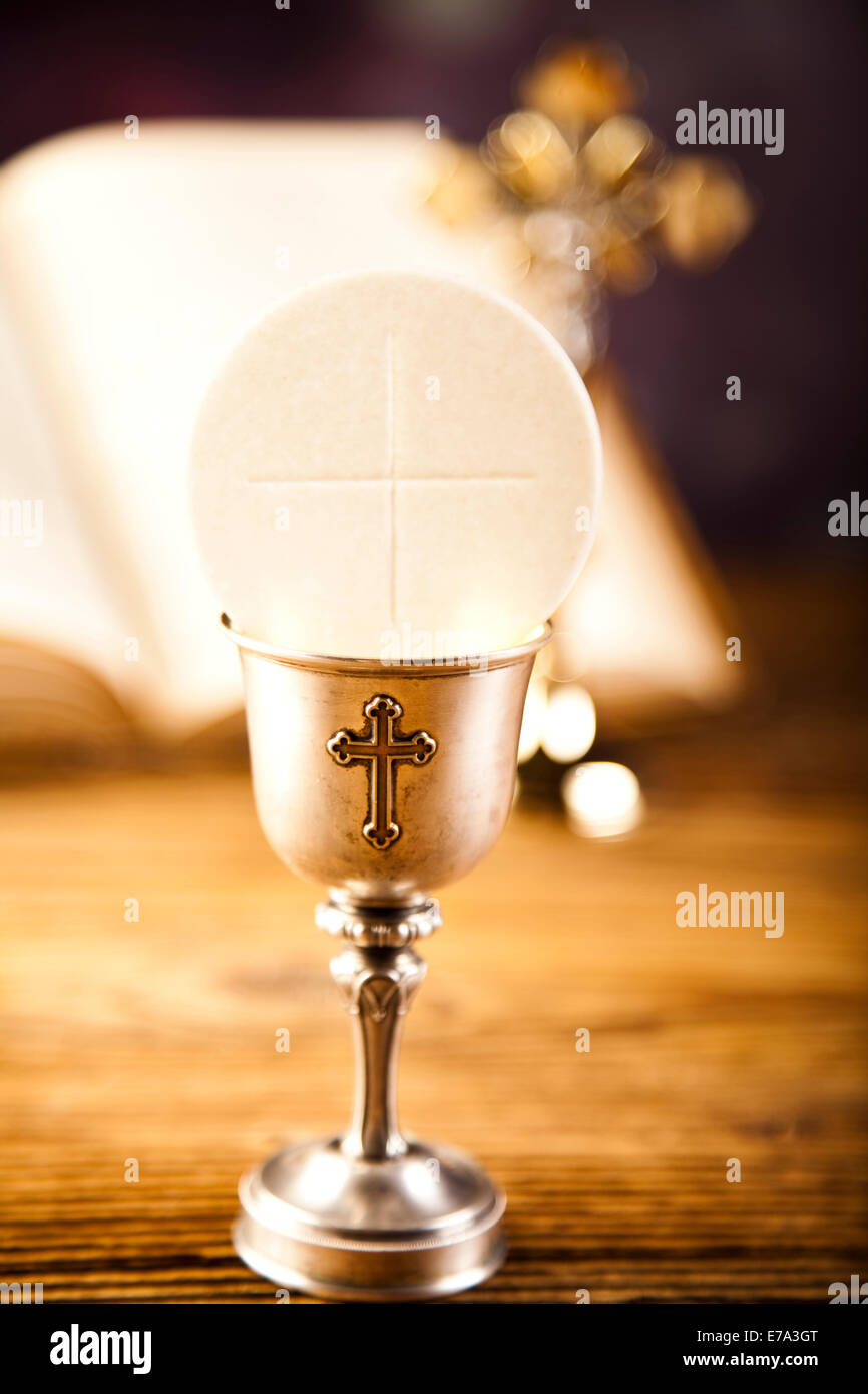 Eucharist, sacrament of communion Stock Photo - Alamy