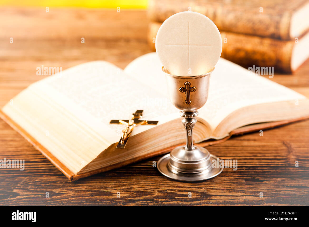 Eucharist, sacrament of communion Stock Photo - Alamy