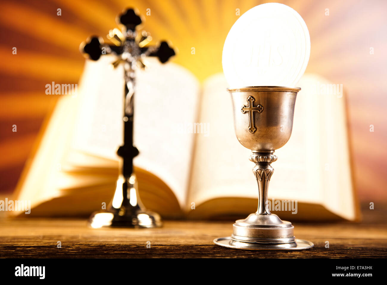 Eucharist, sacrament of communion Stock Photo - Alamy