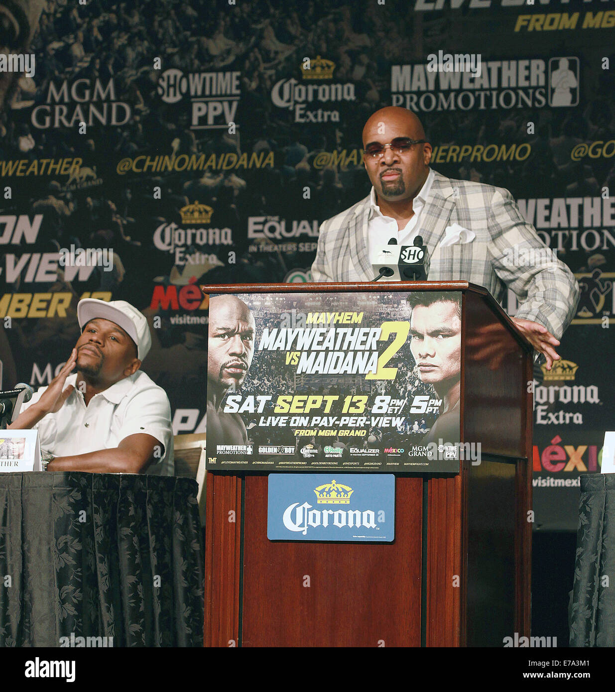 Las Vegas, Nevada, USA. 10th Sep, 2014. World Boxing Champion Floyd ...