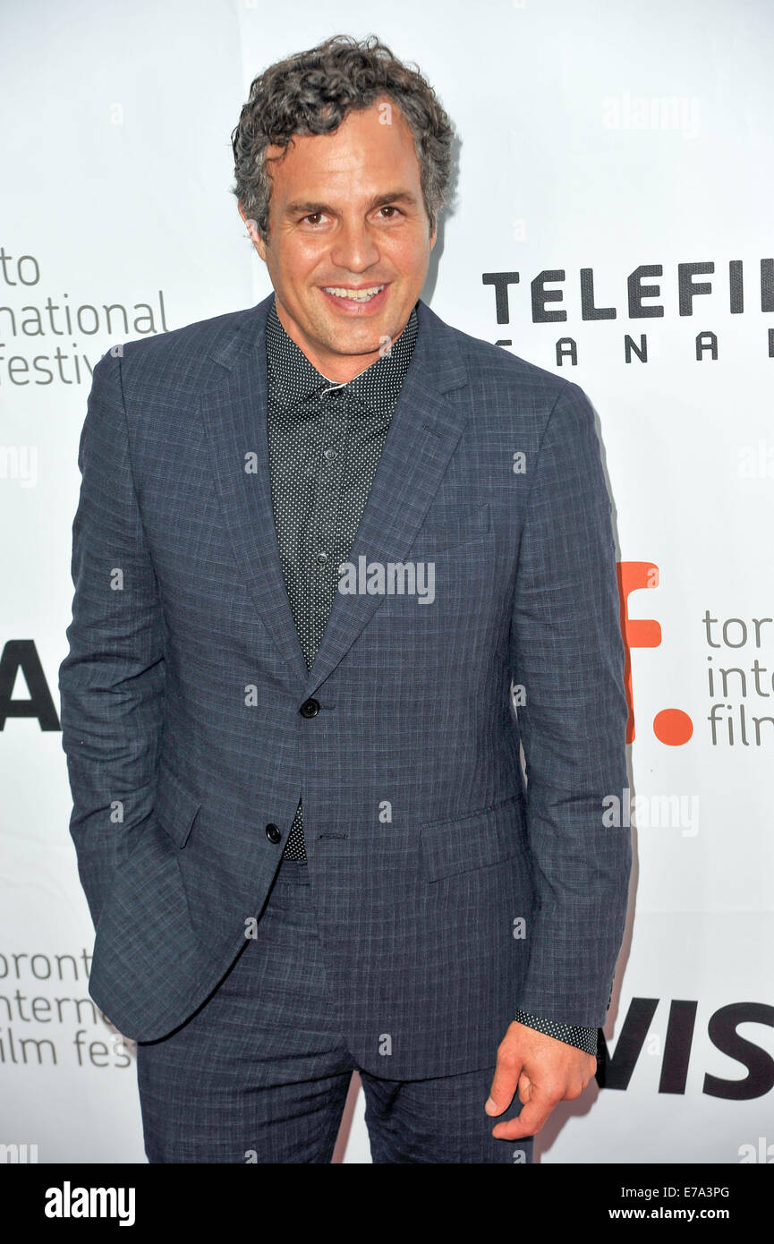 Toronto, Ontario, Canada. 10th Sep, 2014. Actor Mark Ruffalo attends ...