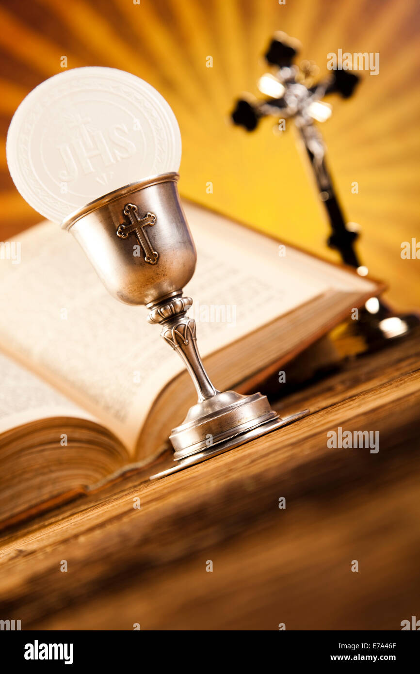 Eucharist, sacrament of communion Stock Photo - Alamy