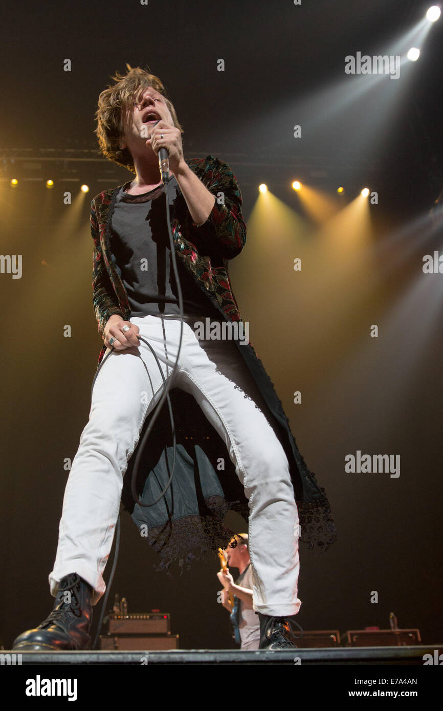 Milwaukee, Wisconsin, USA. 9th September, 2014. Singer Matthew Shultz ...