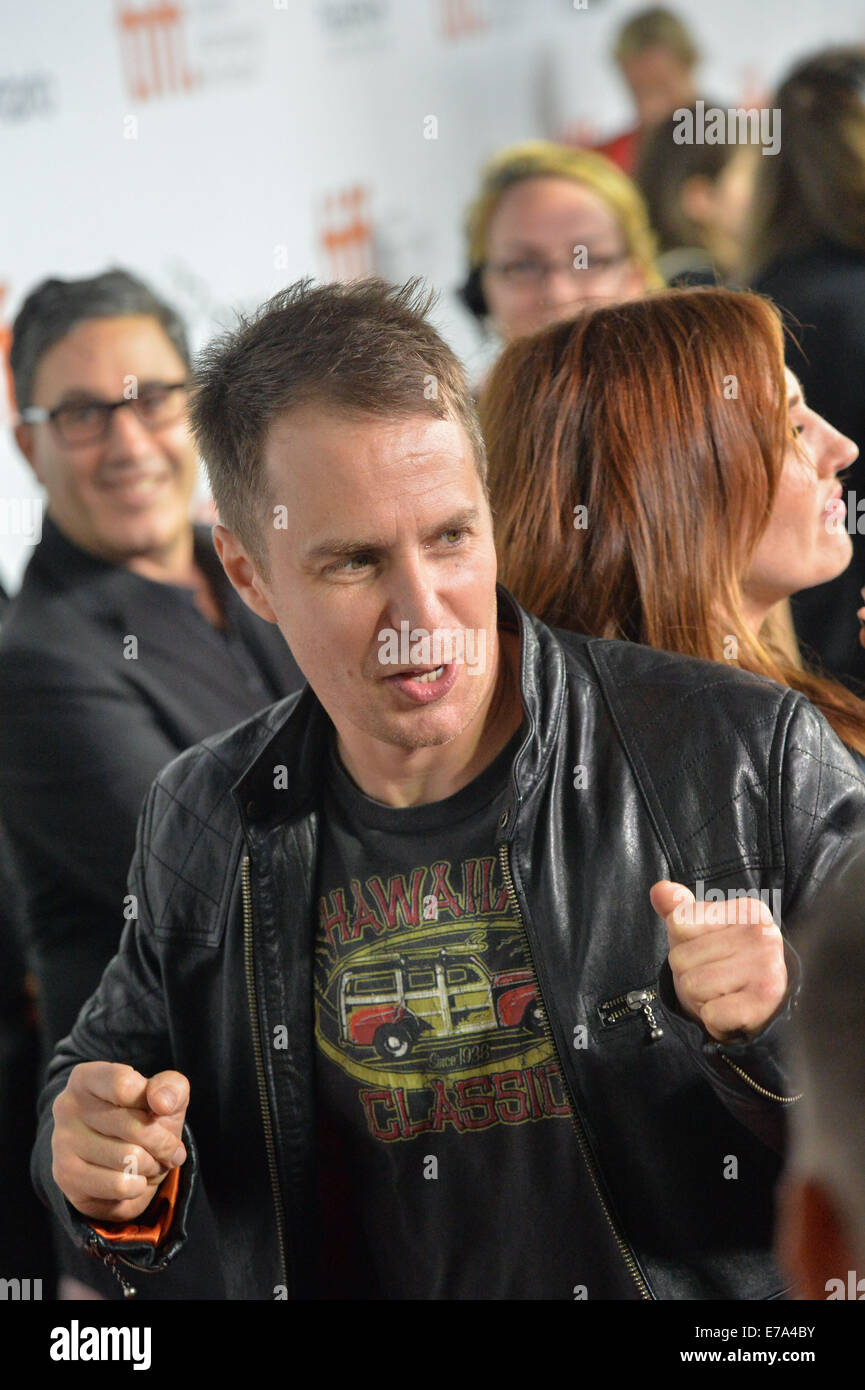 Toronto, Ontario, Canada. 10th September, 2014. Actor Sam Rockwell ...