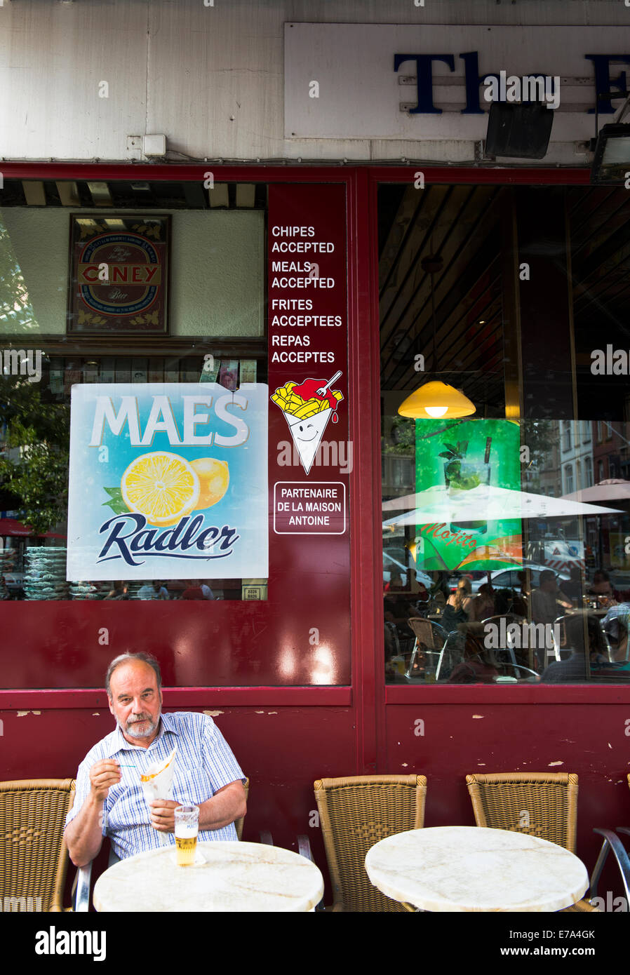 Belgian frites hi-res stock photography and images - Alamy